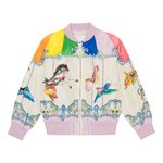 Molo HALIVA - Bomber Jacket - sea carousel/lilac - Zalando.de
