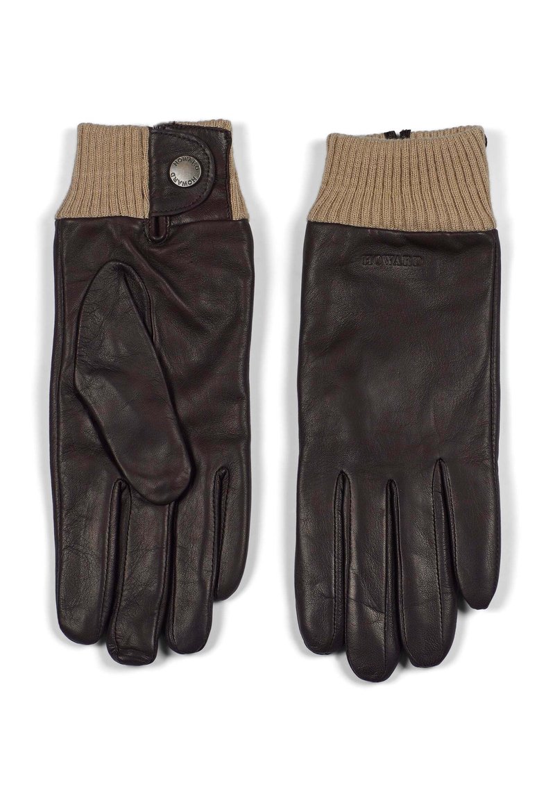 Howard London Fingervantar - dark brown/mörkbrun - Zalando.se