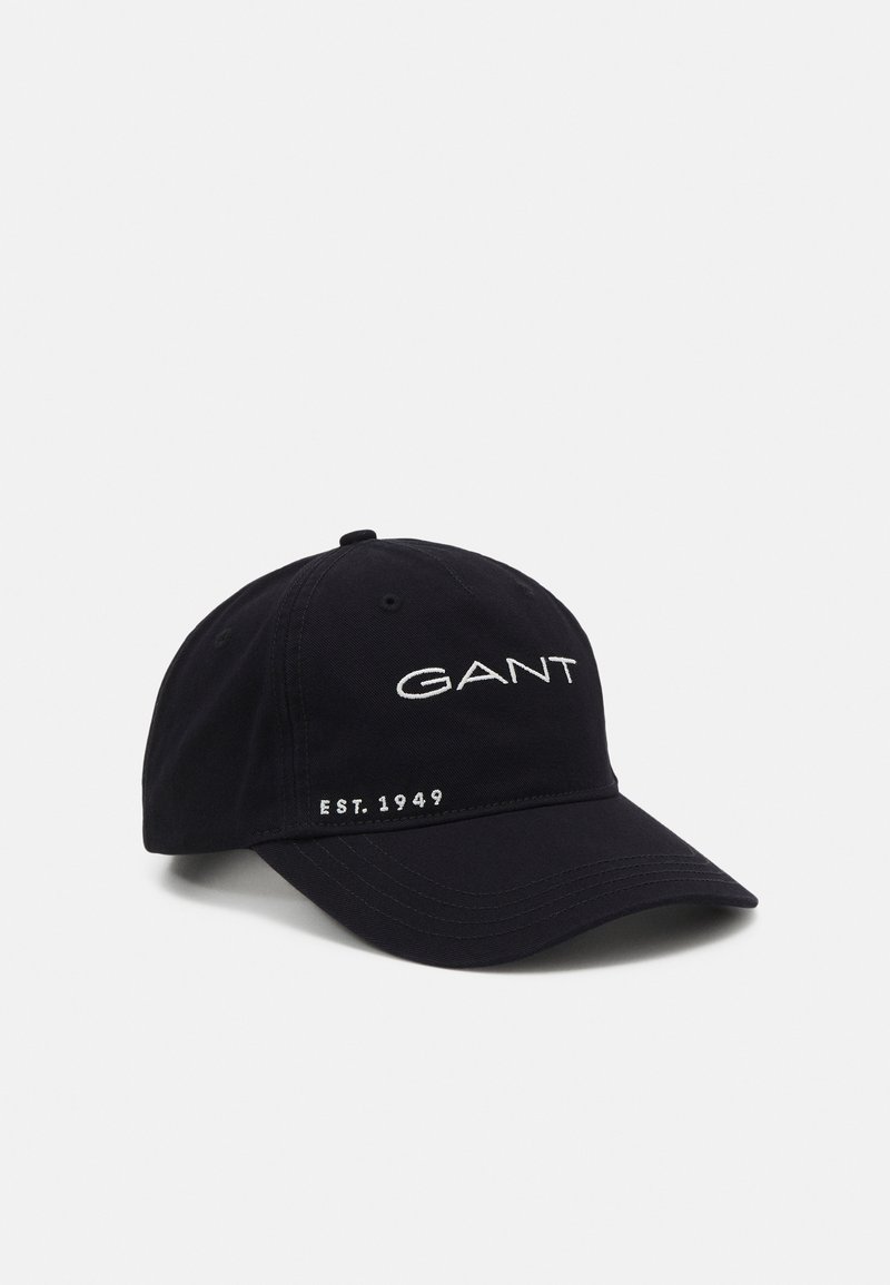 GANT GRAPHIC UNISEX - Cap - ebony black/black - Zalando.co.uk