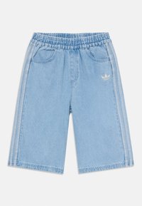 adidas Originals MINECRAFT UNISEX - Jeans Shorts - clear blue/blue ...