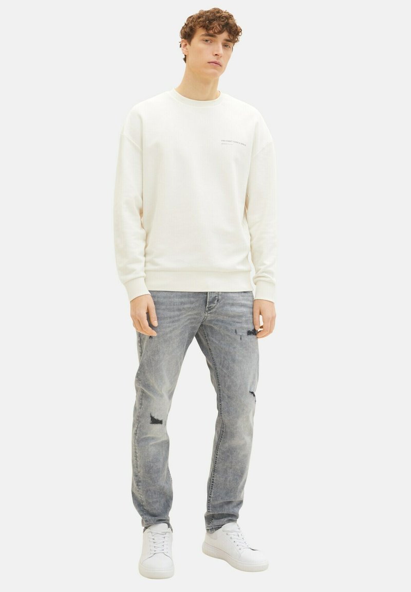 TOM TAILOR DENIM SLIM PIERS - Jeans Slim Fit - used light stone grey ...