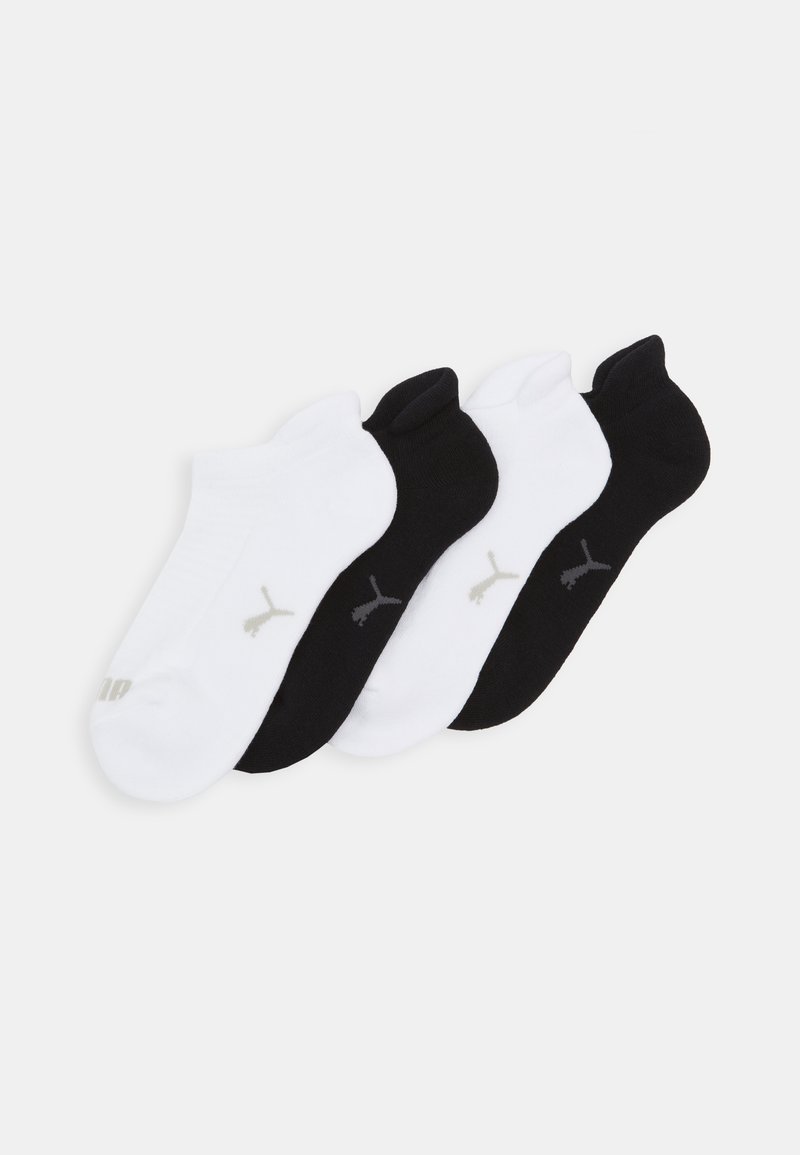 Puma SNEAKER WOMAN 4 PACK - Socks - black/white/multi-coloured ...