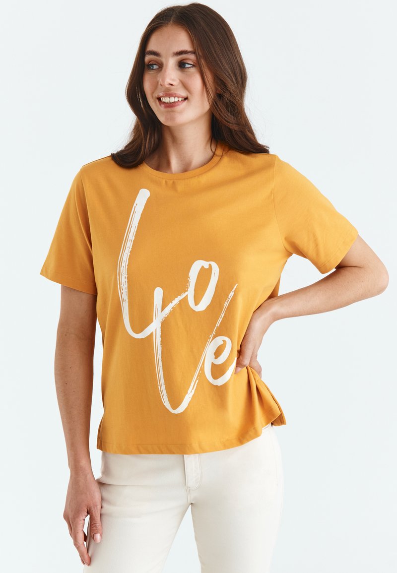 TATUUM HAPI - T-Shirt print - yellow/gelb - Zalando.at