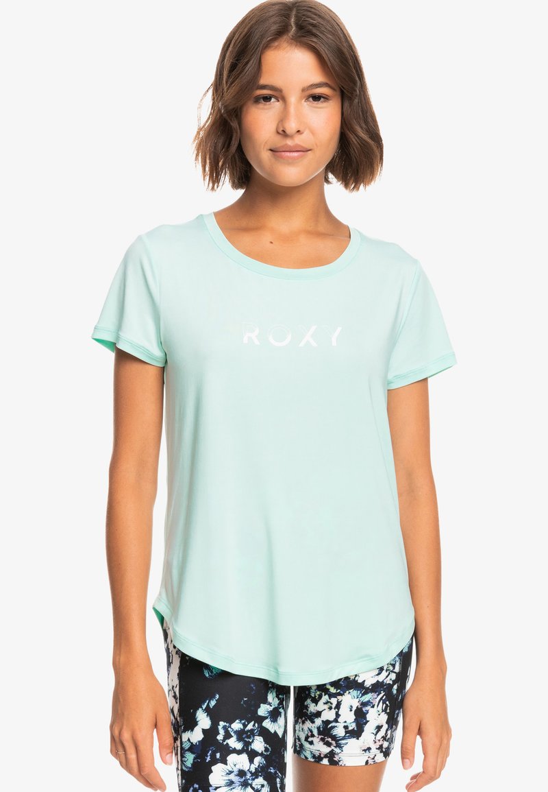 Roxy DANCE OF JOY - T-Shirt print - fair aqua/blau - Zalando.at