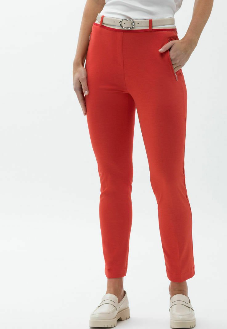 BRAX STYLE LILLYTH - Broek - hot red/rood - Zalando.be