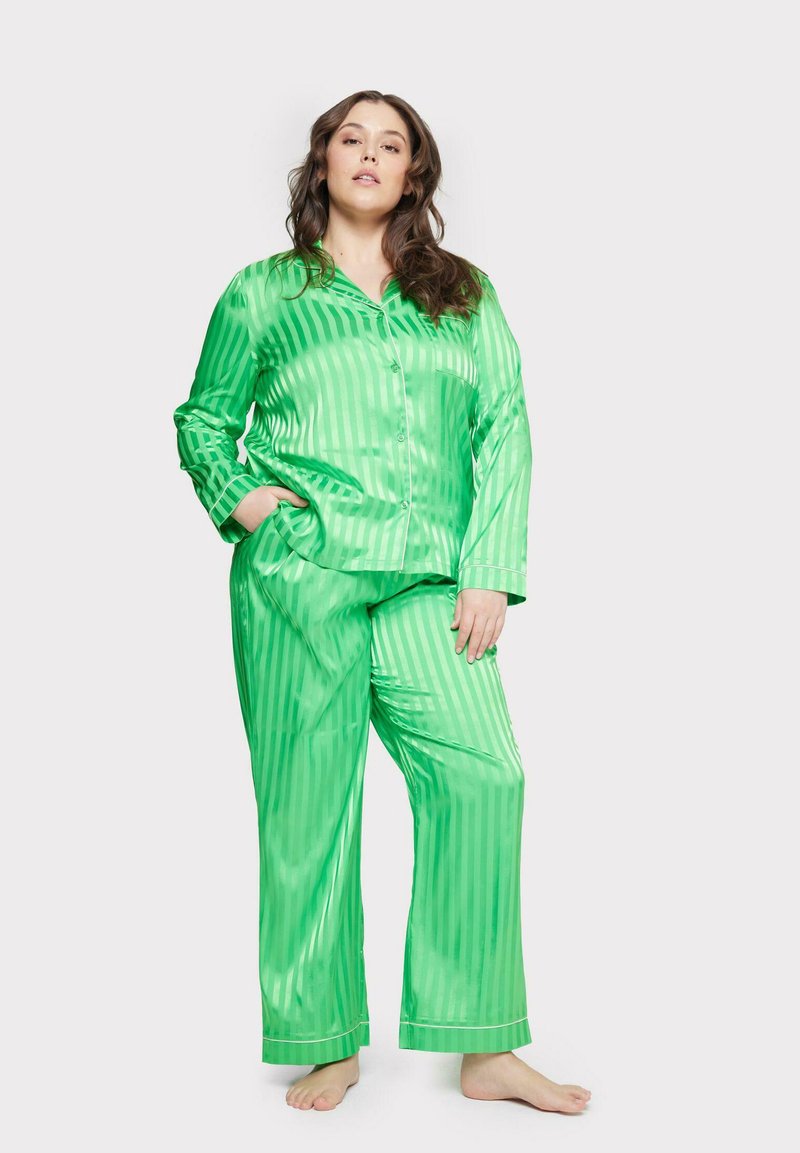 Chelsea Peers STRIPE SET - Pyjamas - green - Zalando.ie