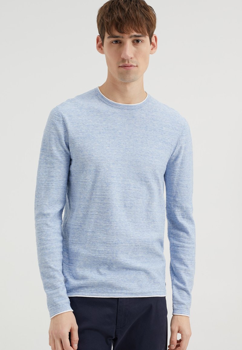 WE Fashion GEMÊLEERDE - Jumper - blue/blue-grey - Zalando.de