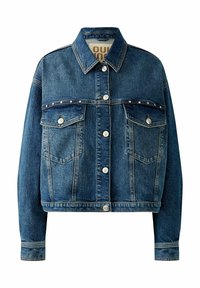Oui Denim jacket - dark blue - Zalando