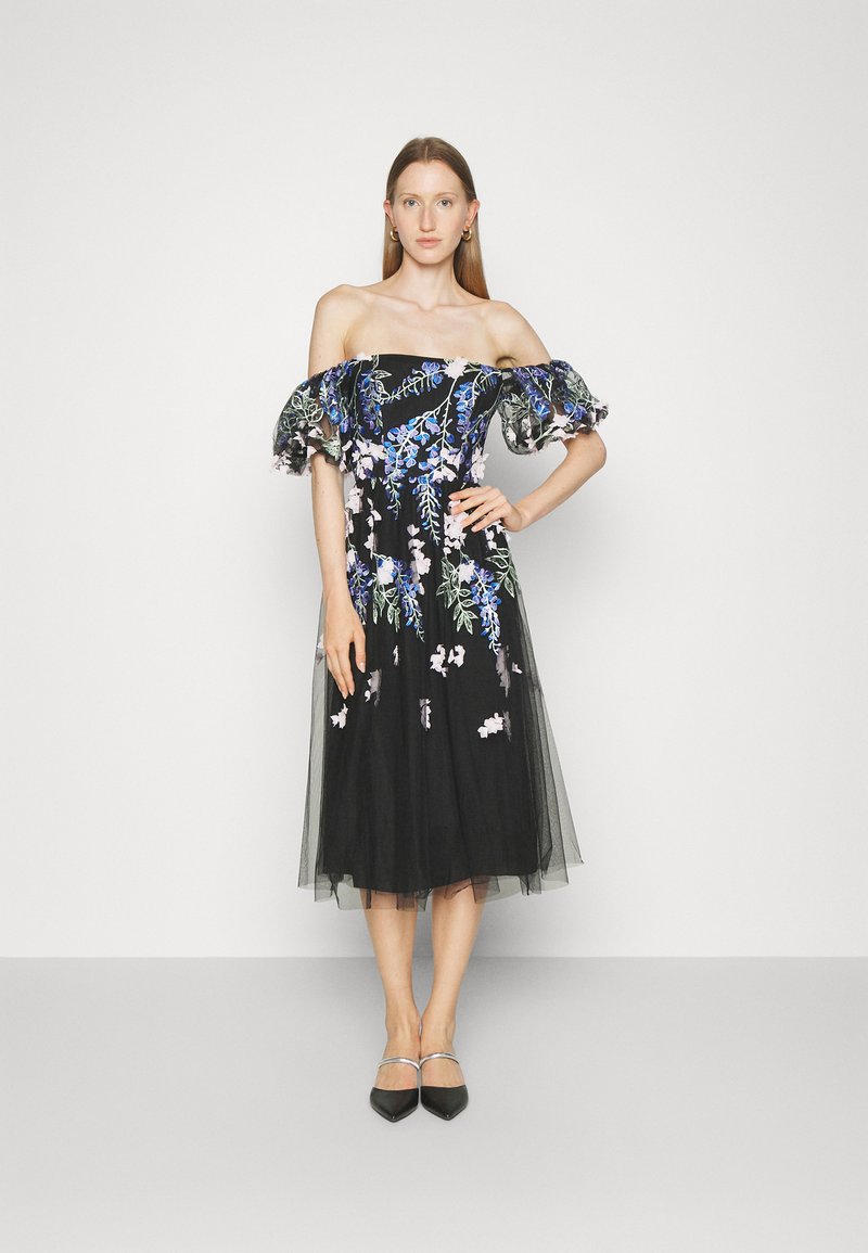 Marchesa Notte Occasion wear - black/blush/black - Zalando.ie