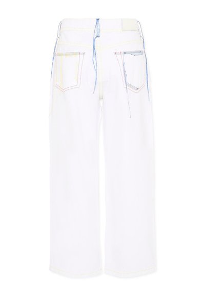 MSGM Džíny Straight Fit - white/bílá - Zalando.cz