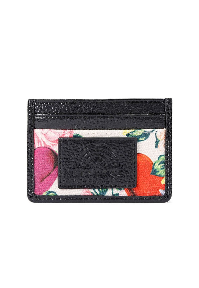 Kurt Geiger London SOUTHBANK CARD HOLDER - Wallet - black comb/multi ...