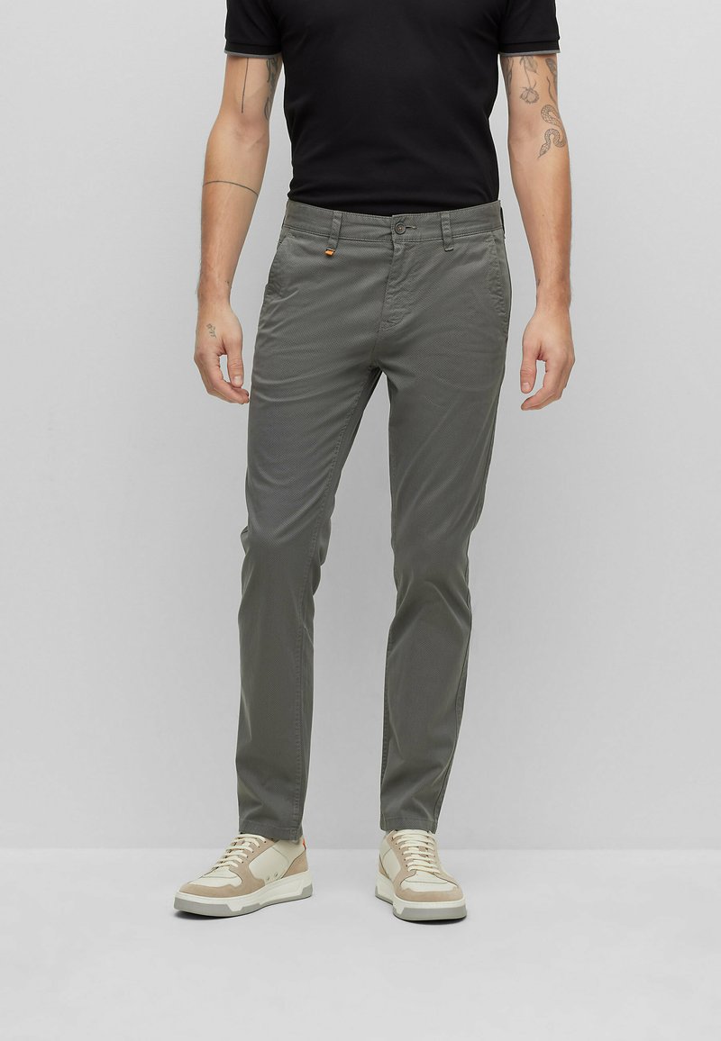 BOSS SCHINO - Chino - dark grey nine/dunkelgrau - Zalando.ch