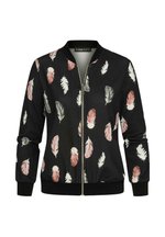Cloud 5ive MIT FEDER PRINT - Sweat zippé - black/noir - ZALANDO.FR