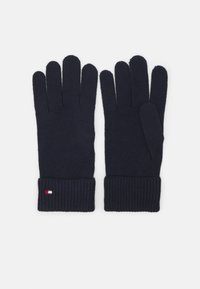 Tommy Hilfiger ESSENTIAL FLAG GLOVES - Fingerhandschuh - medium grey heather/grau - Zalando.ch