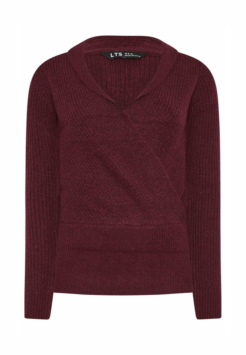 Long Tall Sally Pullover - burgundy/rouge foncé - ZALANDO.FR