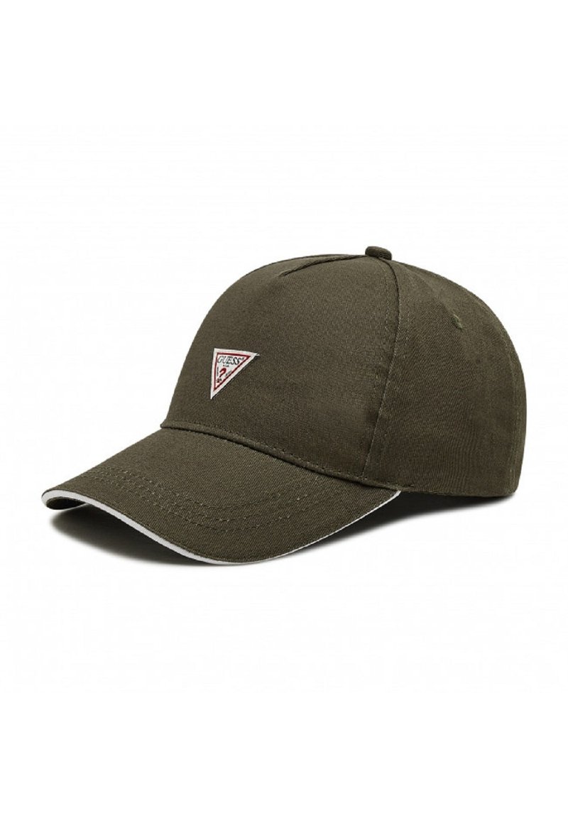 Guess TRIANGLE LOGO - Cap - olive - Zalando.de