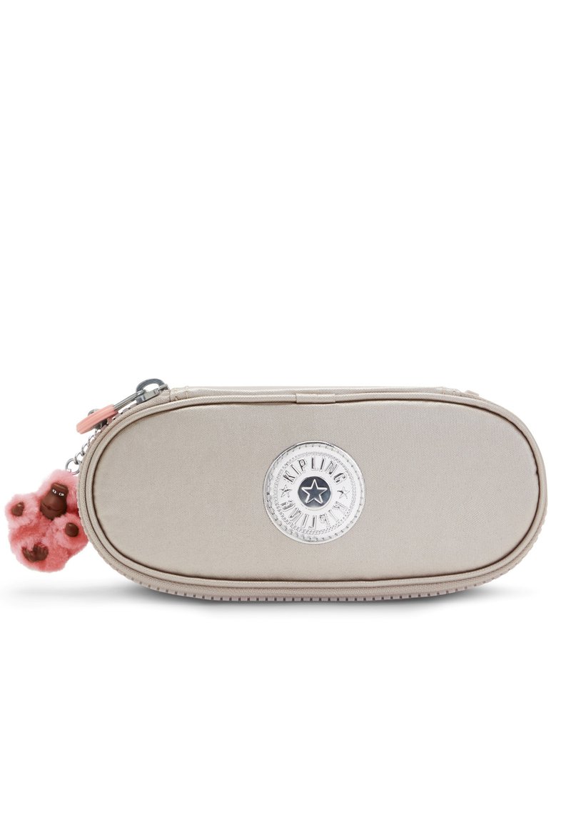 Kipling DUOBOX - Penalhuse - soft metallic glow/lys pink - Zalando.dk