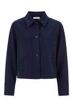 Rich & Royal MIT KRAGEN - Sweatjacke - midnight blue/dunkelblau ...