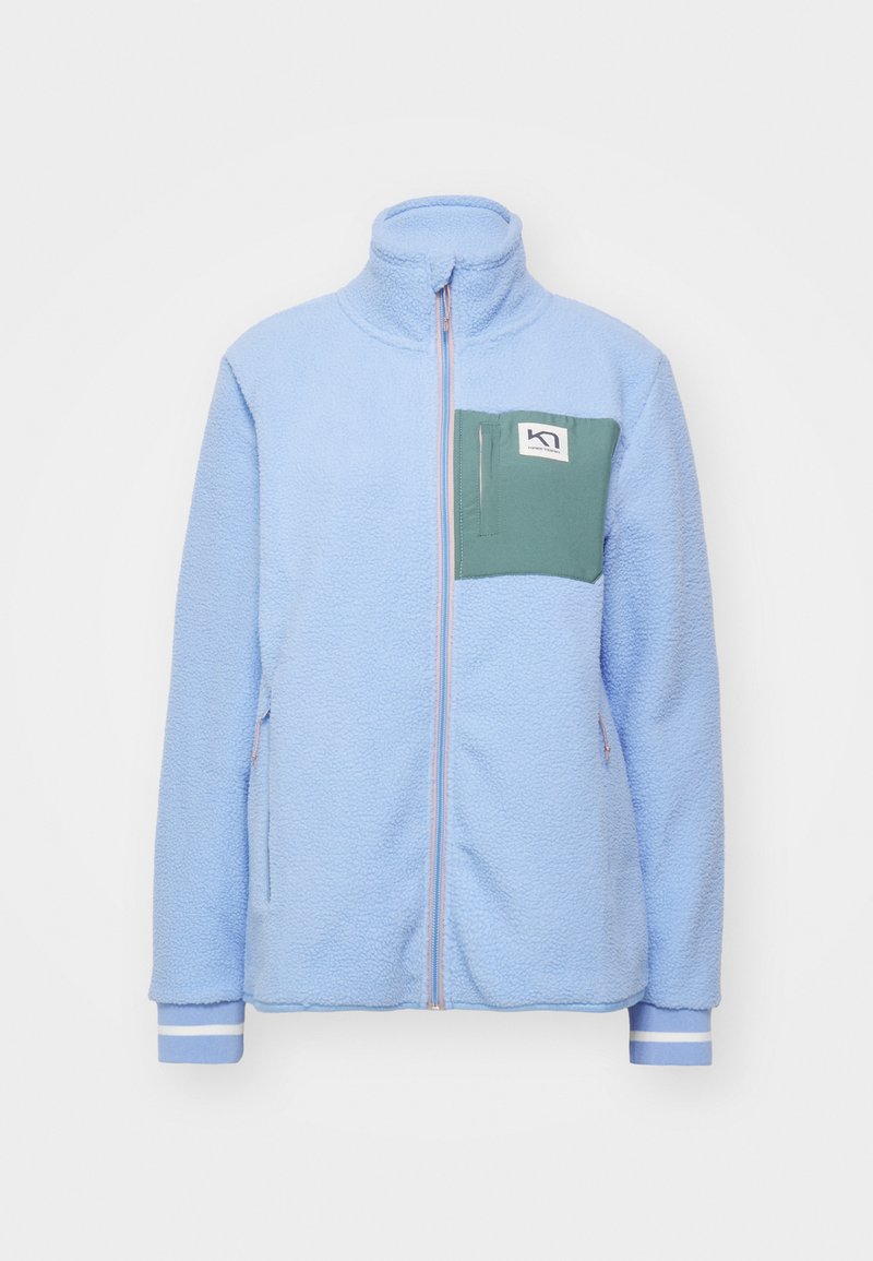 Kari Traa ROTHE MIDLAYER - Fleece jacket - pastel light blue/light blue ...