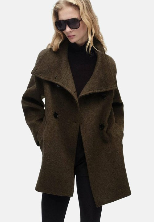 CALLI Pitkä takki - tan/ruskea - Zalando.fi