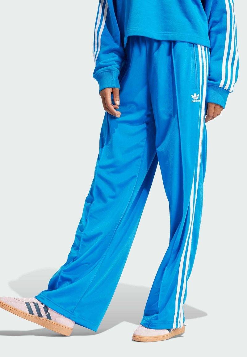 Adidas Originals Firebird Loose Tracksuit Bottoms Blue Bird Blue