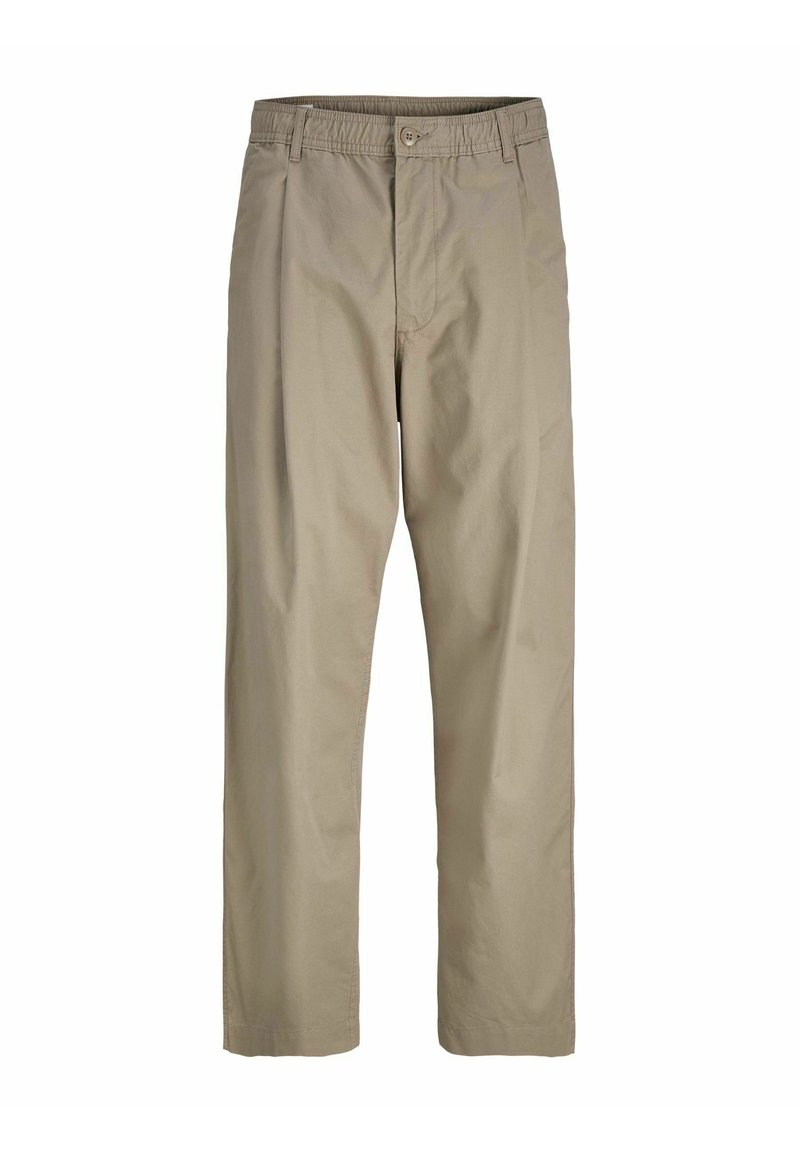 Jack & Jones Junior JOGGIN - Stoffhose - brindle/dunkelgrau - Zalando