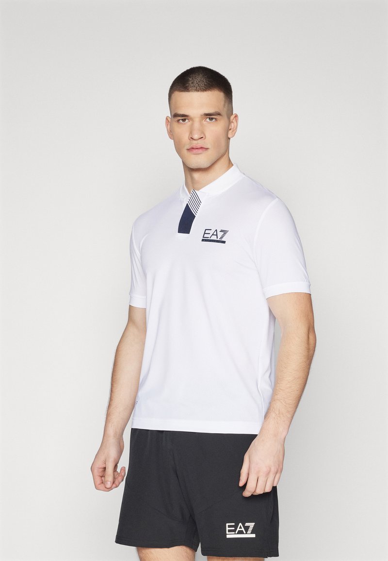 EA7 Emporio Armani TENNIS PRO SERAFINO - T-Shirt sport - white/bianco - Zalando.it
