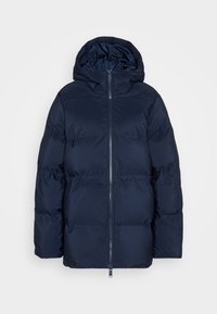 Weekday ILLISA WAISTED PUFFER - Winter coat - navy/grey - Zalando.co.uk