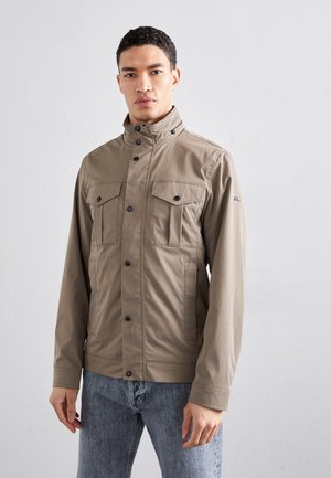 Next SHOWER RESISTANT HOODED SHACKET - Veste légère - stone natural ...