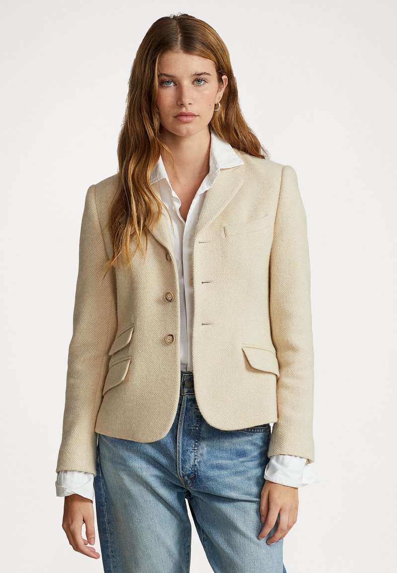 Polo Ralph Lauren Blazer - cream/beige - ZALANDO.BE