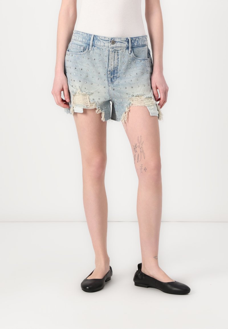Good American Denim shorts - indigo/blue denim - Zalando.ie