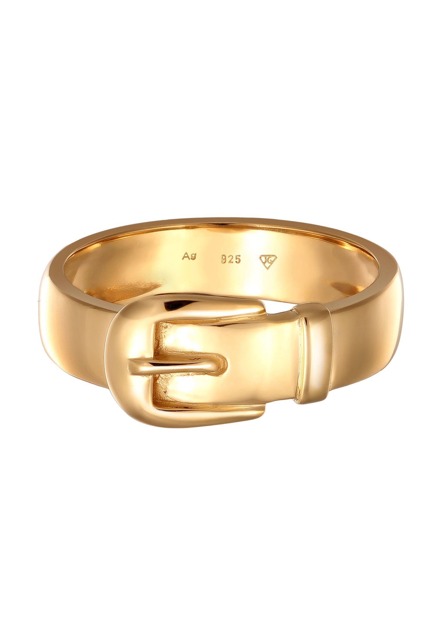Elli CHUNKY BELT Ring gold coloured goldfarben Zalando
