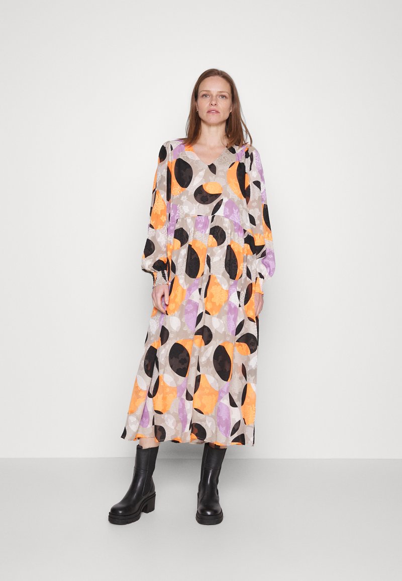 Kaffe ASSIA DRESS - Jurk - orange/oranje - Zalando.nl