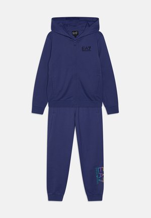 EA7 Emporio Armani PANTALONI UNISEX - Pantalon de survêtement - black/noir - ZALANDO.CH