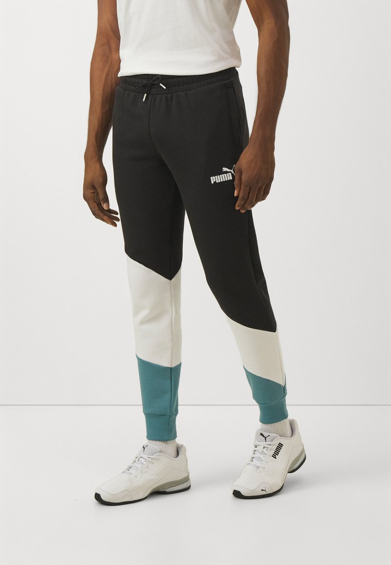 Puma POWER CAT - Tracksuit bottoms - bold blue/blue - Zalando.co.uk