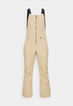 Volcom SWIFT BIB OVERALL - Ski pants - dark khaki/beige - Zalando.de