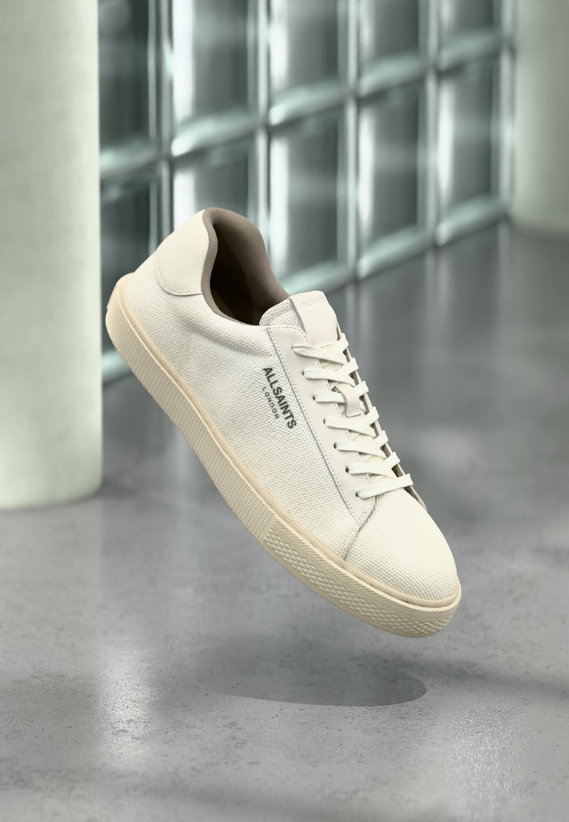AllSaints TUCKER - Sporta apavi - white/off white/krēmkrāsā - Zalando.lv