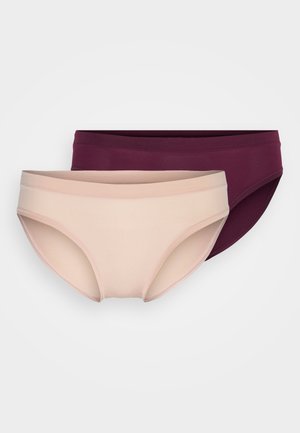 DIM SEXY FASHION SHORTY 2 PACK - Slip - noir/blanc/schwarz - Zalando.ch