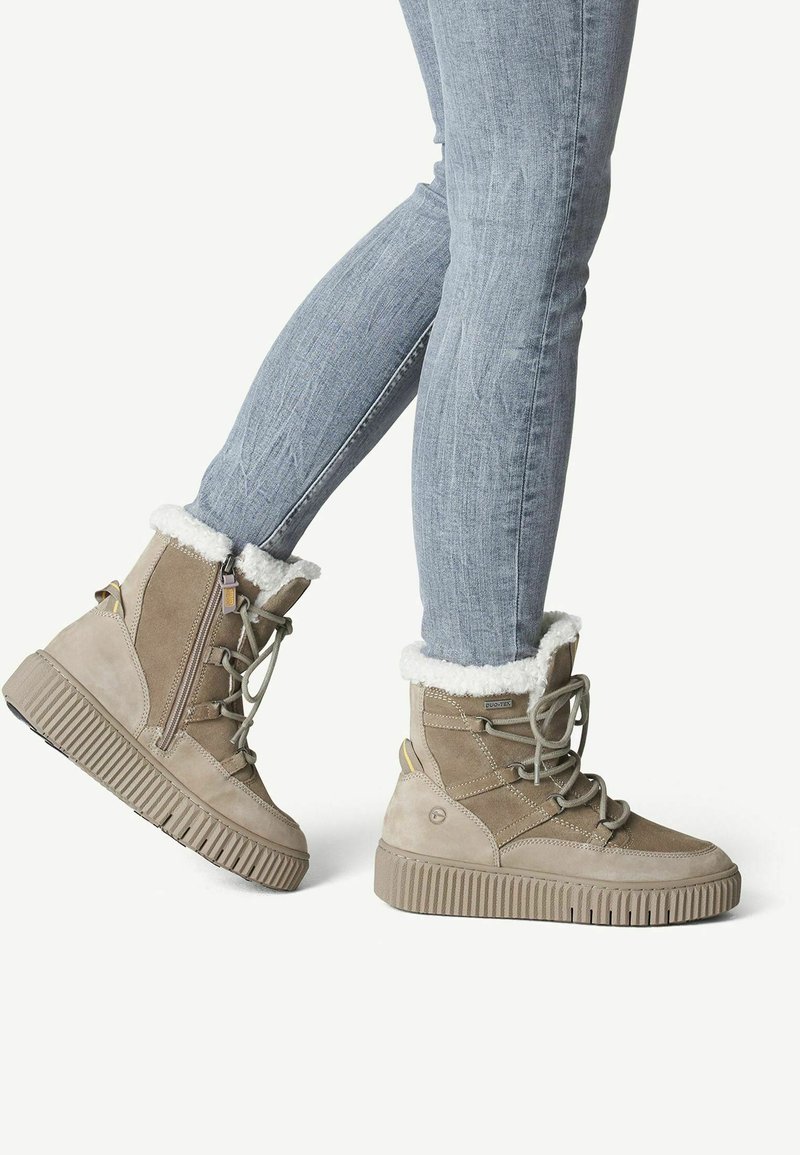 Tamaris Snowboots - taupe - Zalando.nl