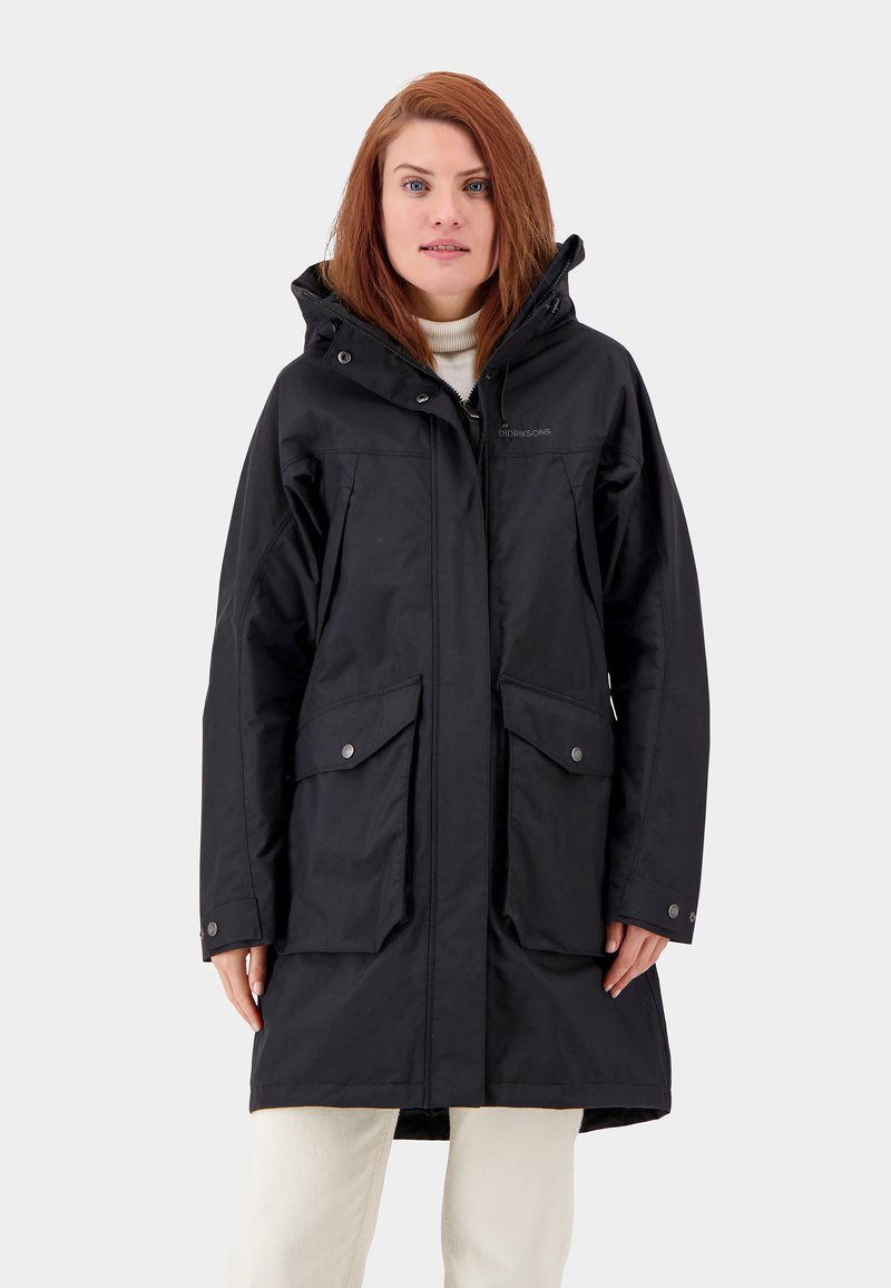 Didriksons THELMA WNS 9 - Parka - black/zwart - Zalando.nl