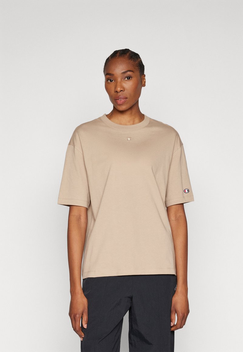 Champion T-shirt basic/piaskowy - Zalando.pl