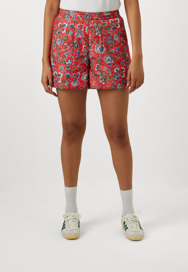 adidas Originals LIBERTY SHORTS - Shorts - semi lucid red/multicolor ...
