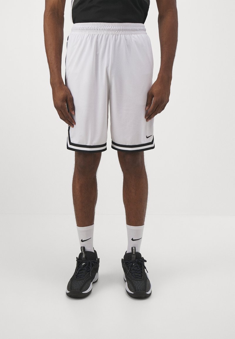 Nike Performance DRI FIT DNA SHORT - Sports shorts - white/black/white ...