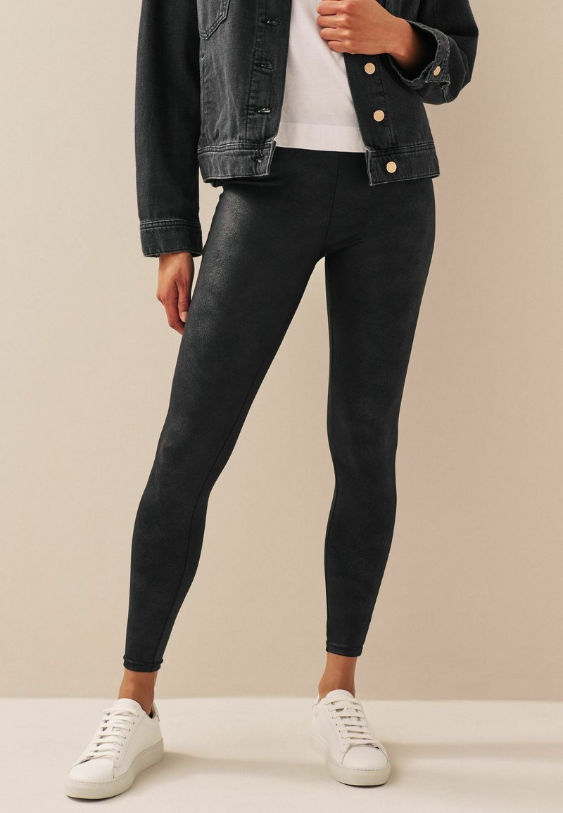 Next COATED LENGTH - Retuusid - püksid - black/must - Zalando.ee