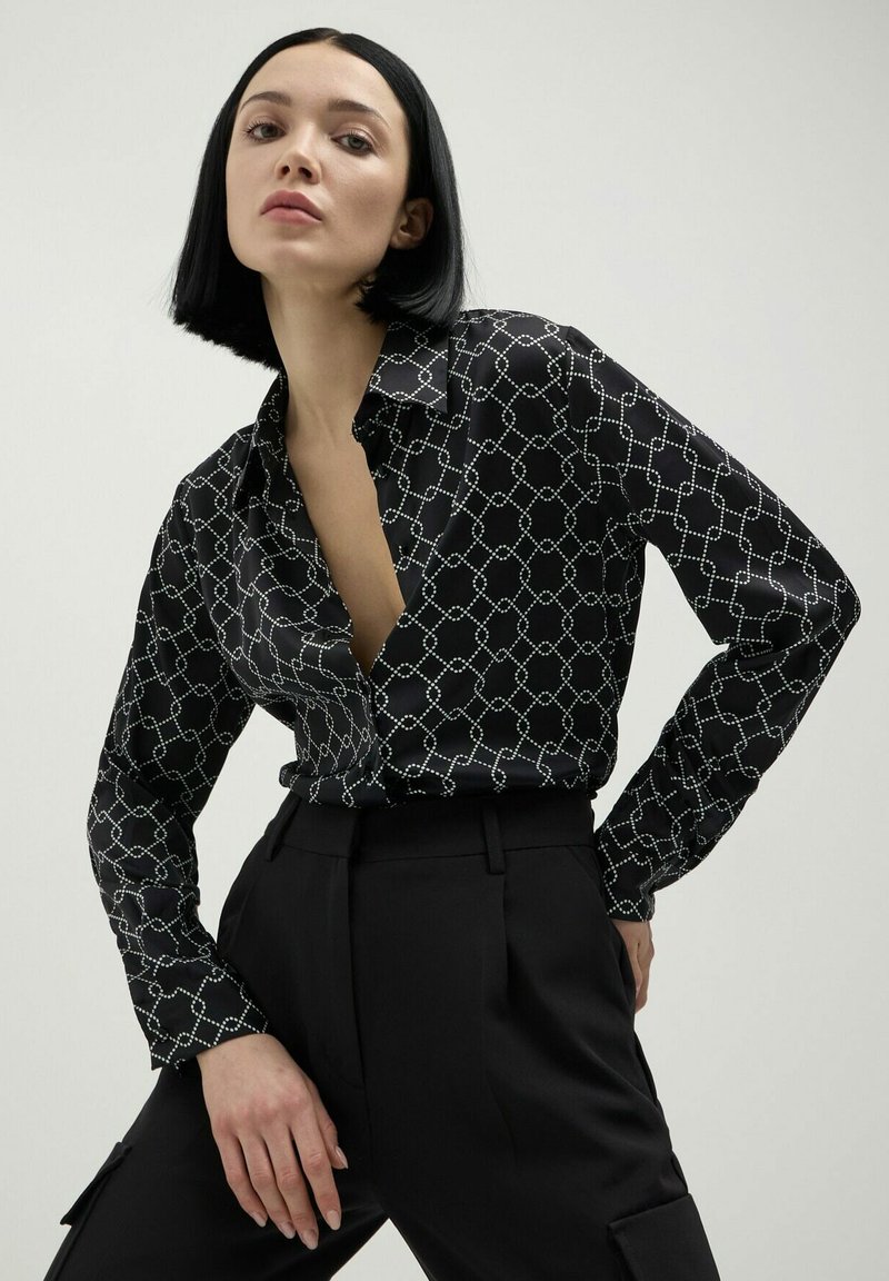 Calliope FANTASIA POIS - Hemdbluse - variante/schwarz - Zalando.de