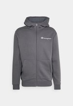 Champion TAPE HOODED FULL ZIP - Lukuga pusa - grey/hall - Zalando.ee