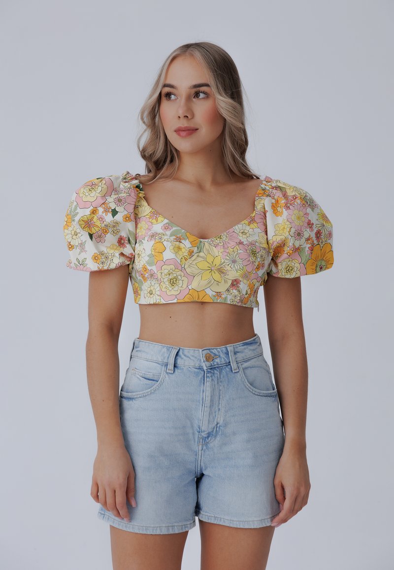 Laurella FLORAL - Blouse - off white/crème - Zalando.nl