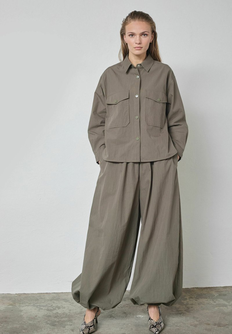 Co'couture ACASIA - Koszula/ciemnozielony - Zalando.pl