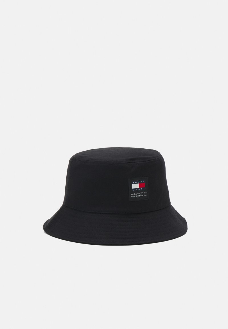 Tommy Jeans MODERN PATCH BUCKET HAT UNISEX - Hatt - black/svart ...