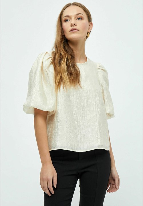 Minus MISTIA - Bluse - ocean blue print/hellblau - Zalando.ch